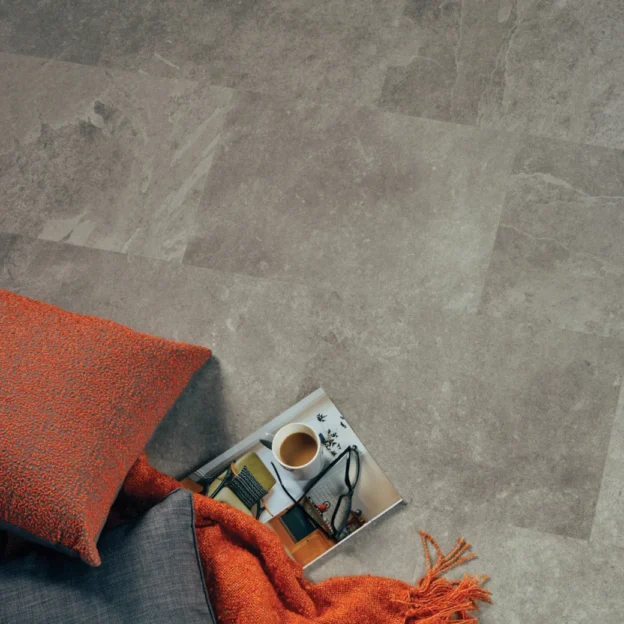 Grey Riven Slate ST16 | Karndean Knight Tile | BestatFlooring