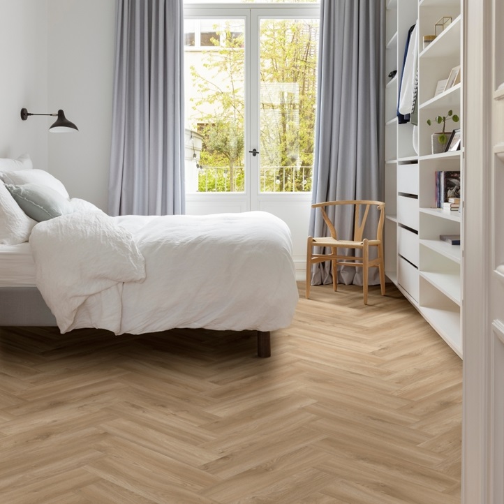 Sierra Oak 58847 | Moduleo LayRed Herringbone | BestatFlooring
